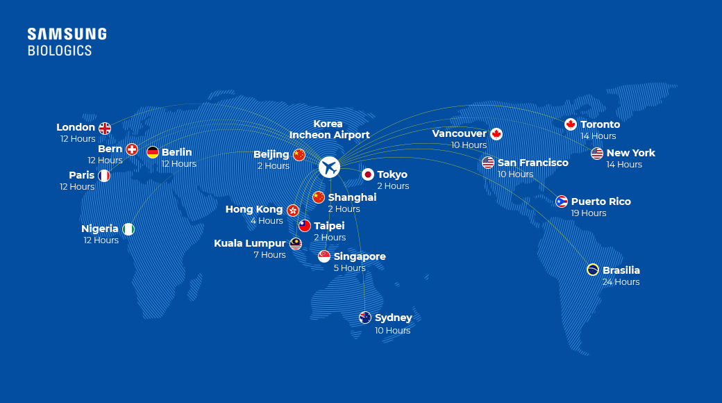 Location | About Us | SAMSUNG BIOLOGICS